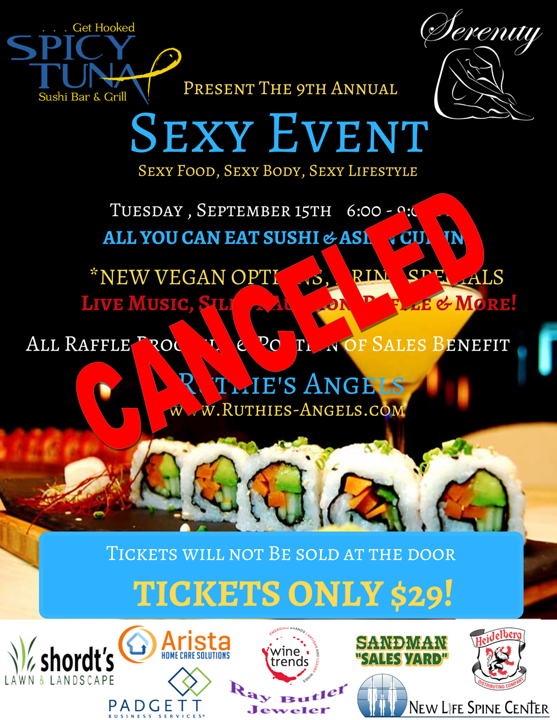 2020 Sexy Event Update Ruthies Angels